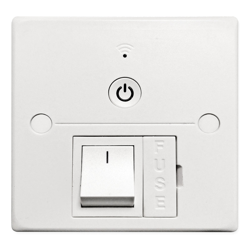 WiFi Fused Spur Connection Unit 13A White Smart Switch App Control for ...