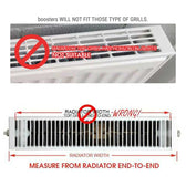 MyHomeware Radiator Booster / Heat Diverter – For Double Radiators ...